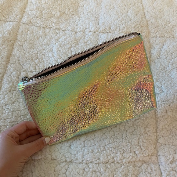 Ulta Beauty | Bags | Ulta Beauty Holographic Makeup Bag | Poshmark